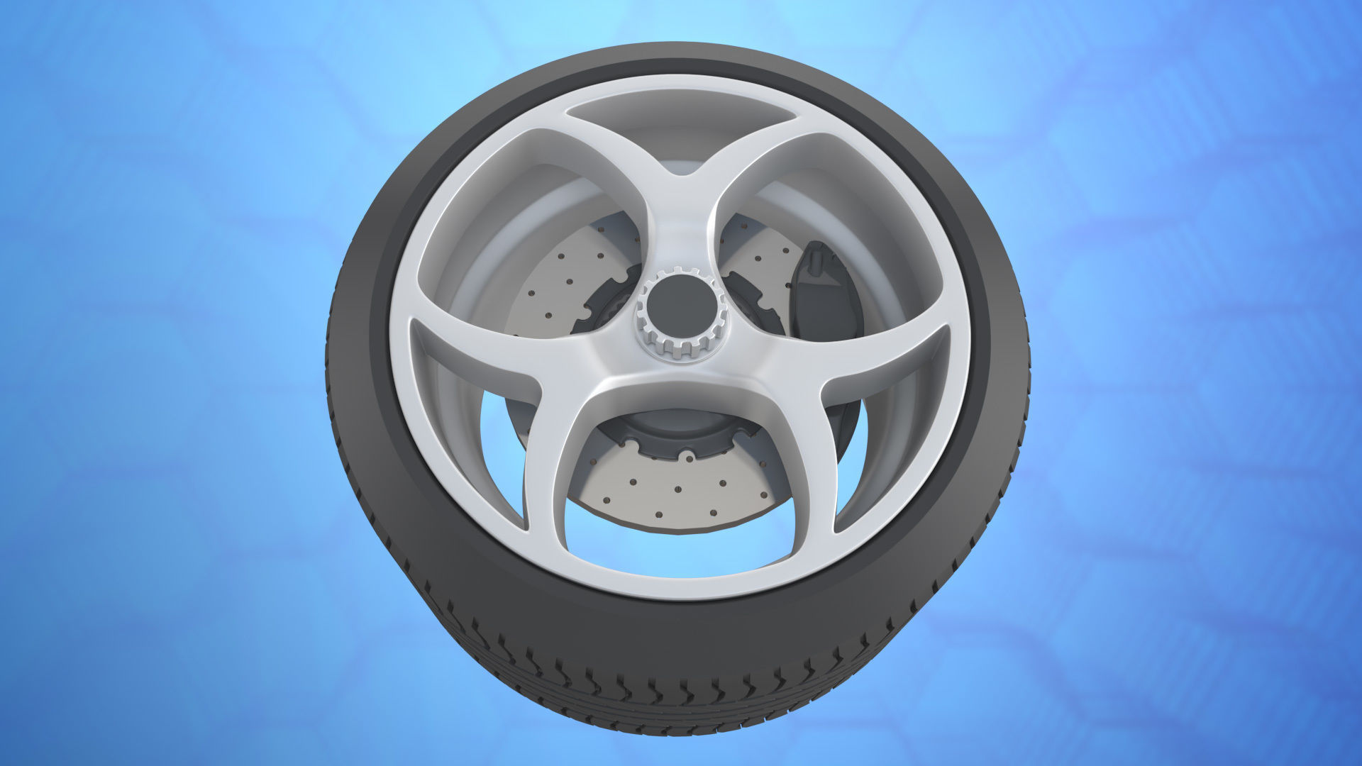 car wheels tire rim 3D model | CGTrader