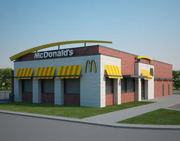 Mcdonalds 3D Models | CGTrader