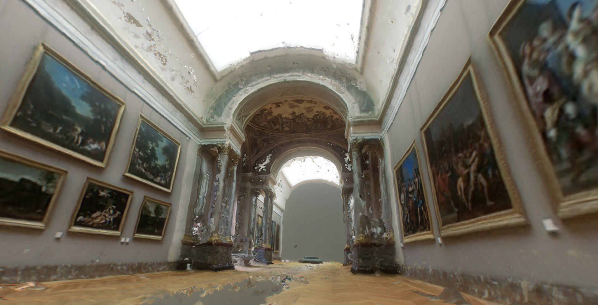 3D model Louvre museum Paris VR / AR / low-poly | CGTrader