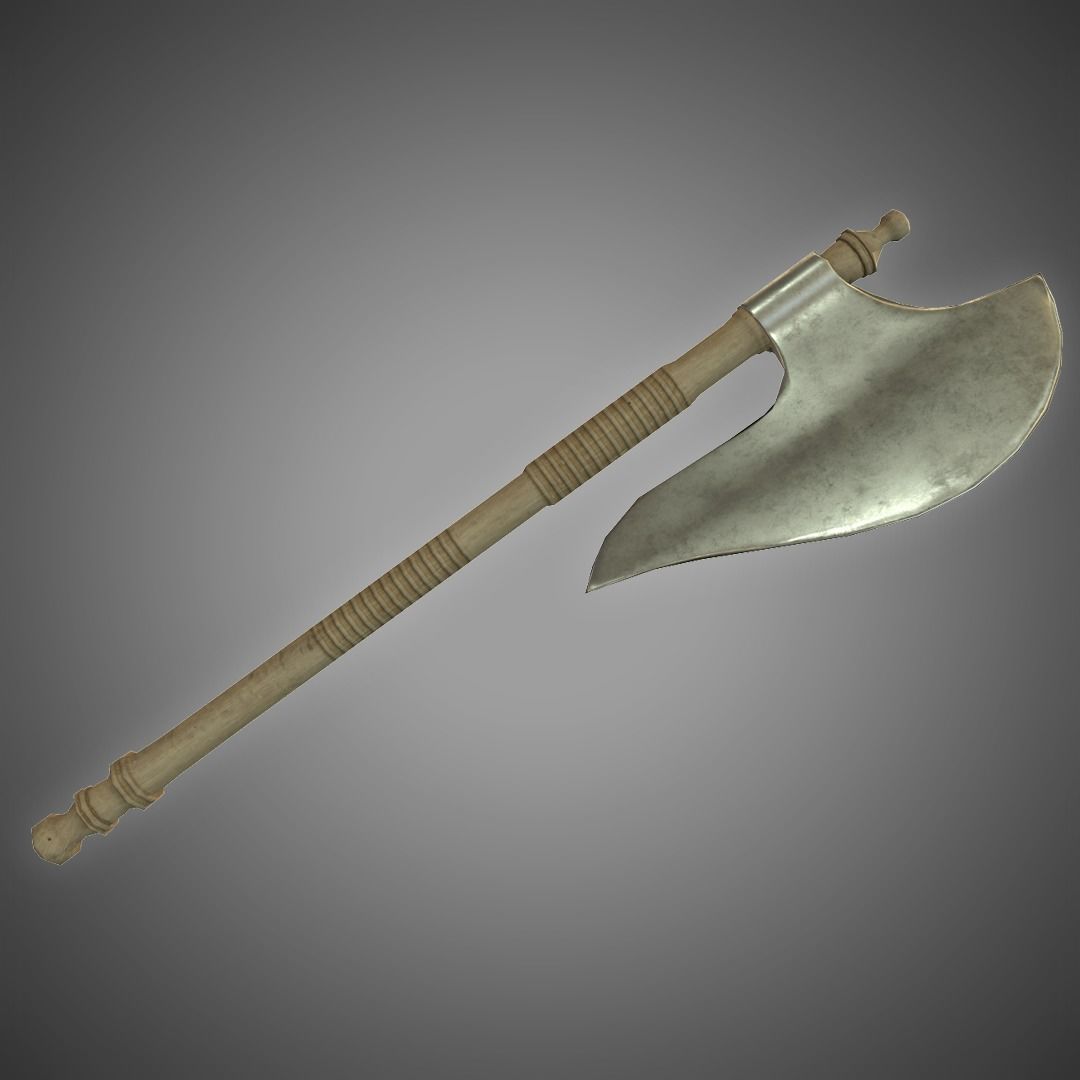 3D model Antique Steel Axe VR / AR / low-poly | CGTrader