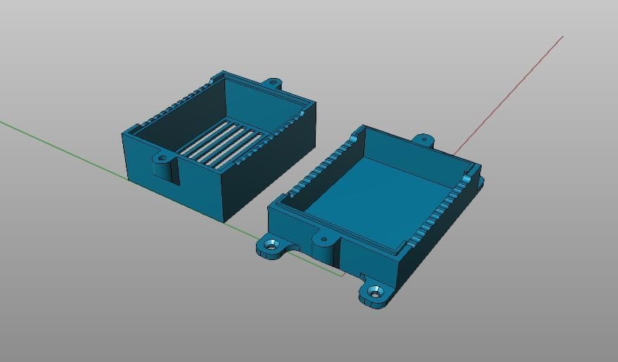 3d printable box with side holes for mini breadboard free 3D model 3D ...