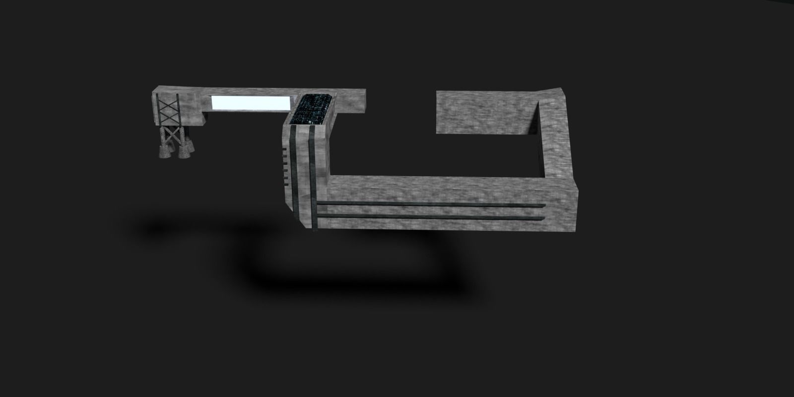 3D model Moon Base VR / AR / low-poly | CGTrader