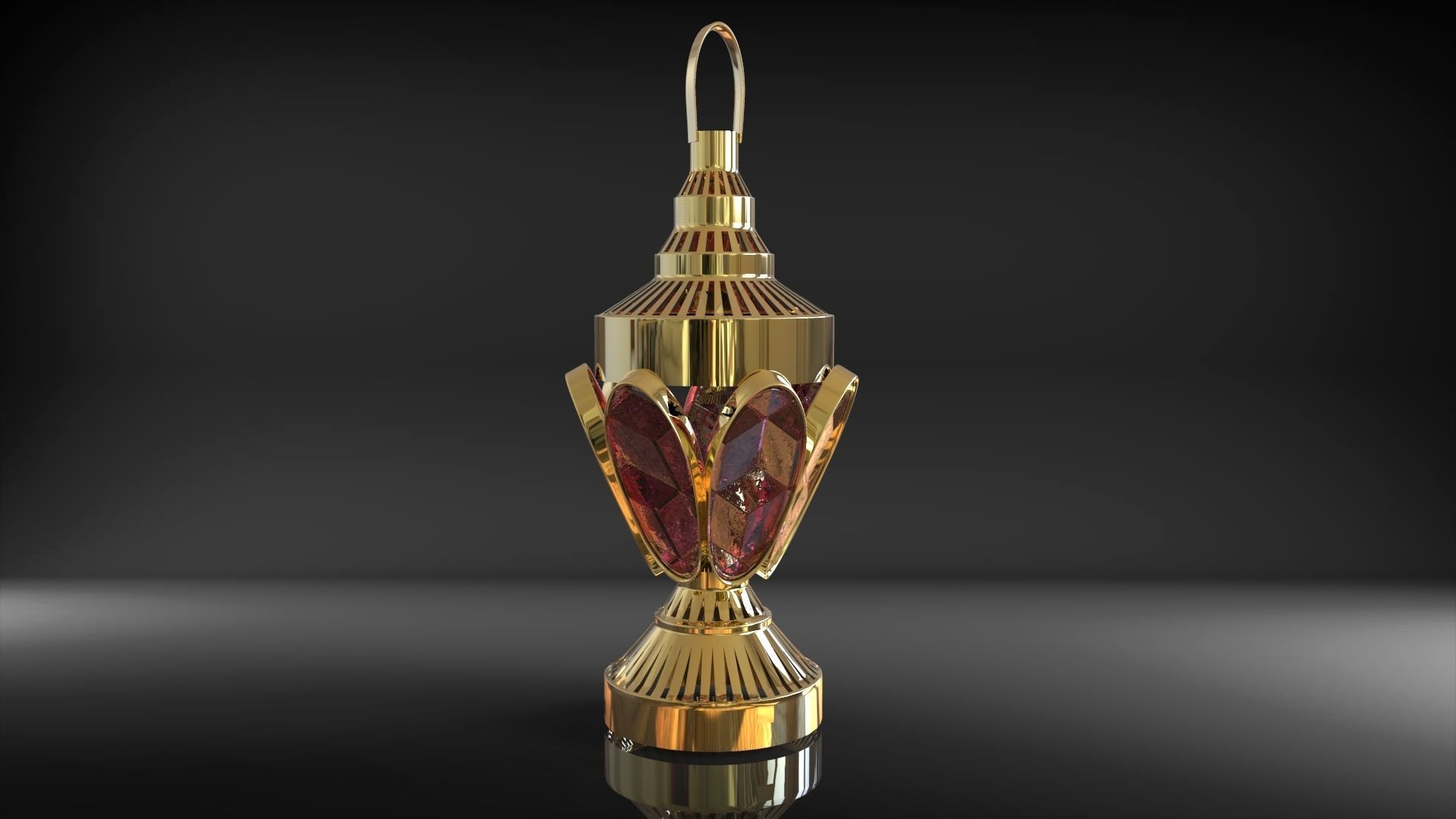 ramadan lantern 3D model | CGTrader