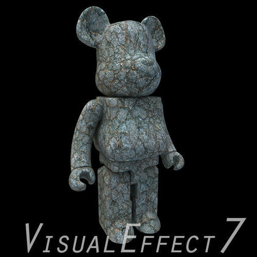 Stone Bear Brick 3D model | CGTrader