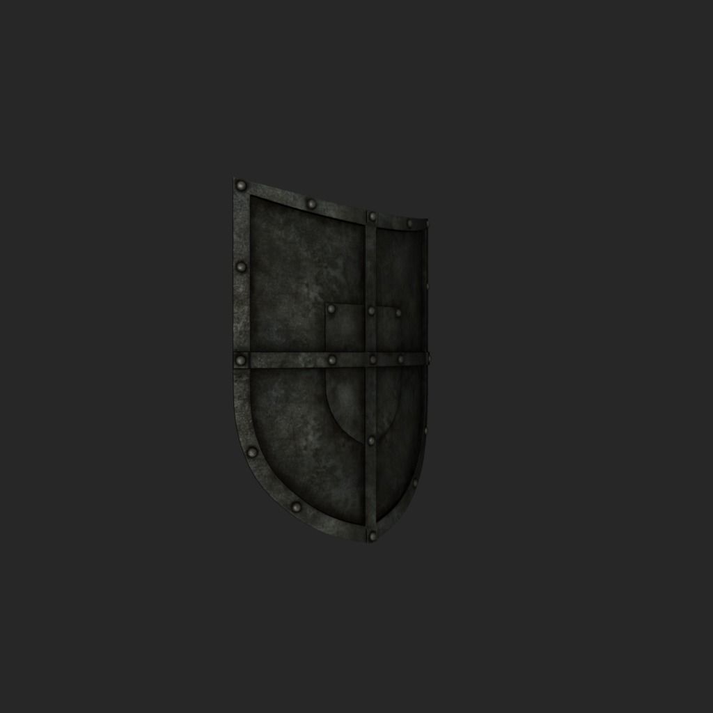 Shield 3D model rigged | CGTrader