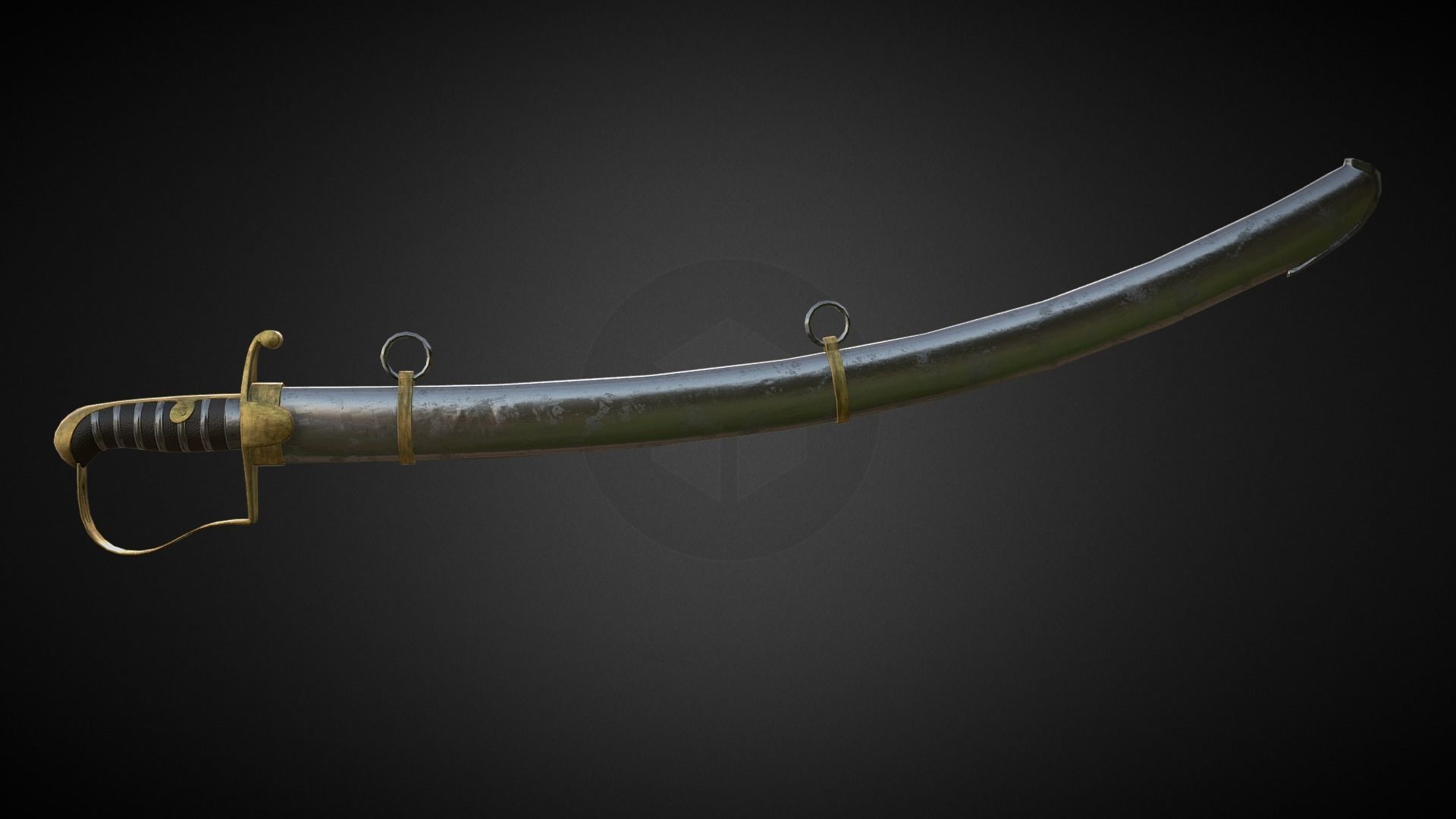 3D model Hussar sabre VR / AR / low-poly | CGTrader