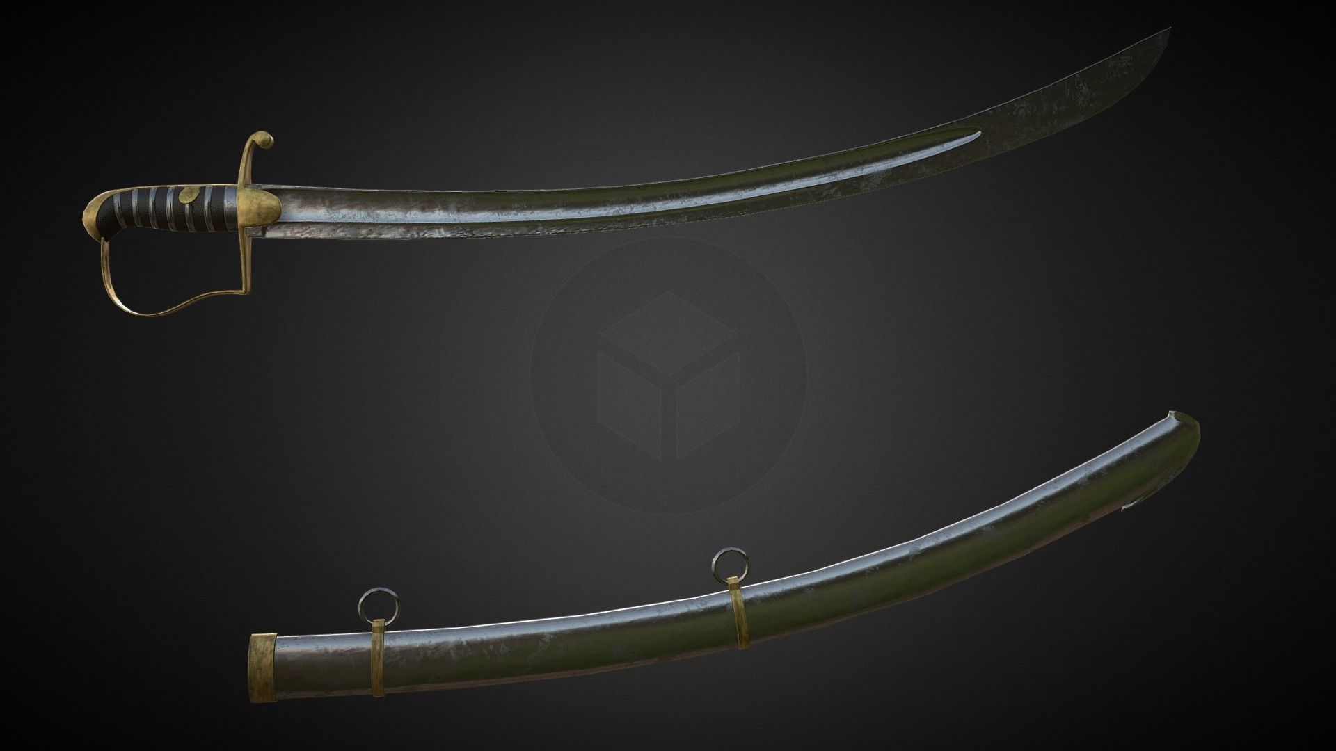 3D model Hussar sabre VR / AR / low-poly | CGTrader