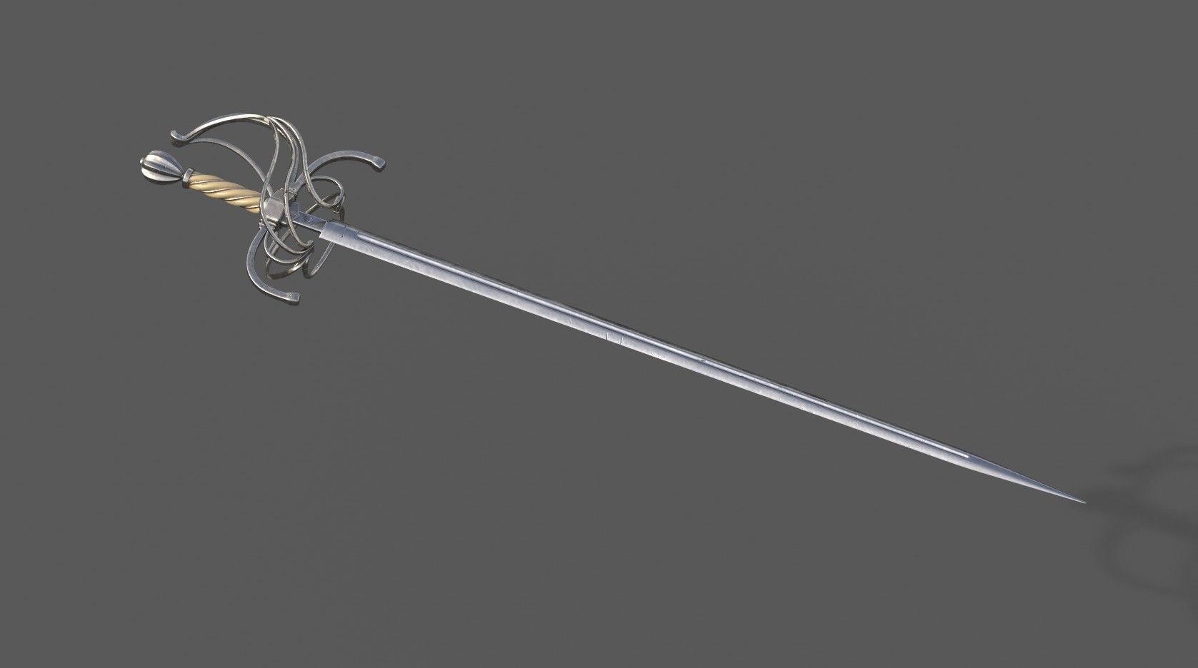 Rapier 3D model | CGTrader