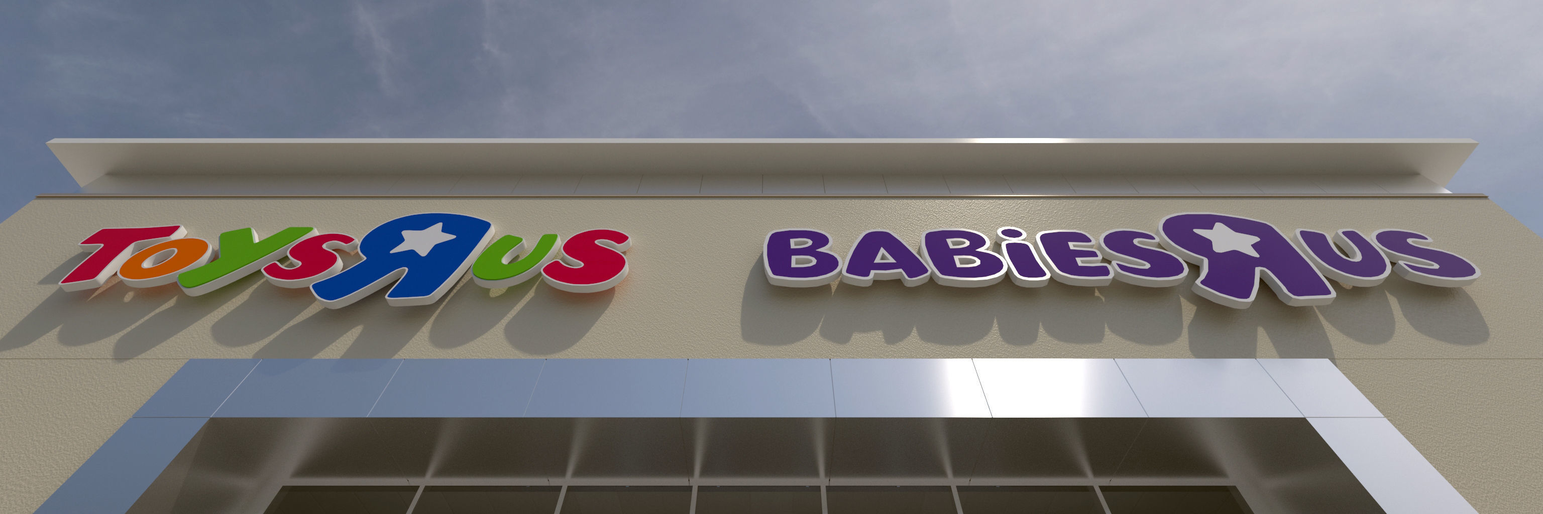 Retail-012 Toys R Us Babies R Us 3D model | CGTrader