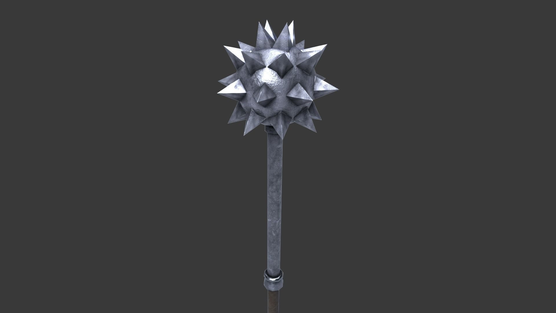 3D model Medieval MorningStar VR / AR / low-poly | CGTrader