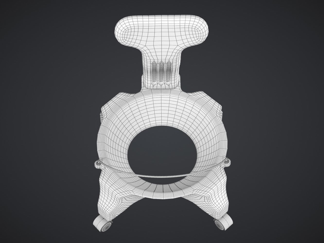 Gym Ball Office Chair 3D model | CGTrader