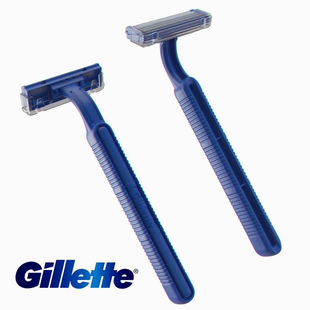 Gillette Blue II 3D model | CGTrader