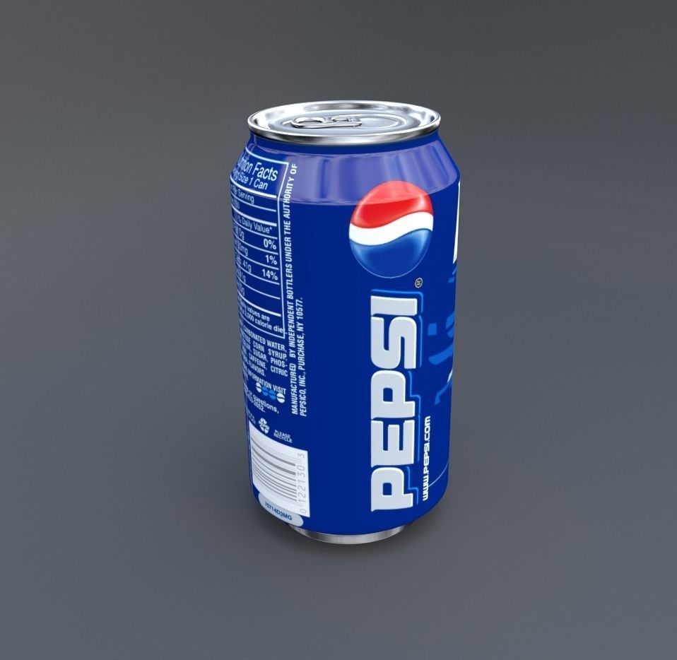 3D model Pepsi Can VR / AR / low-poly | CGTrader