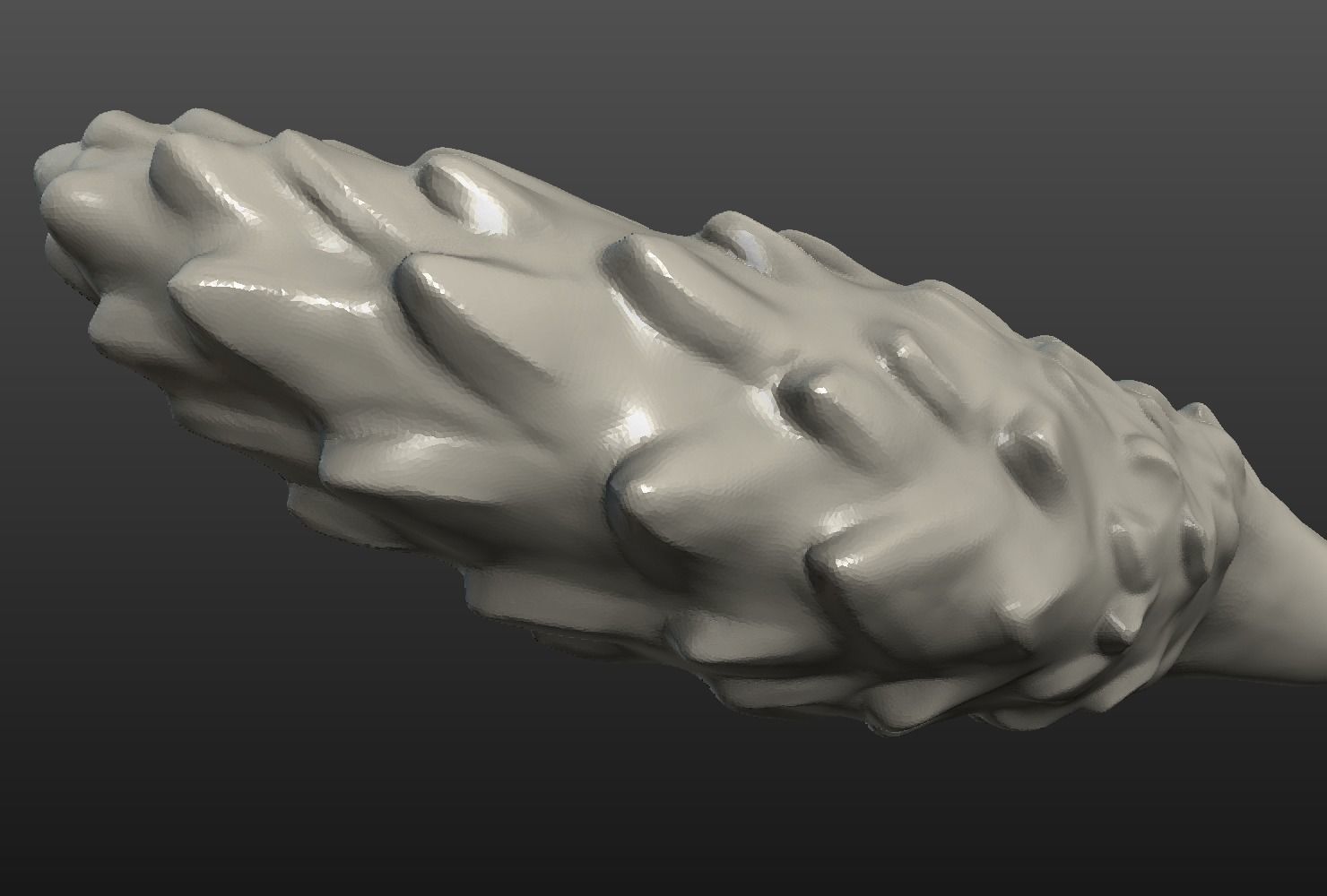 Wolf Tail 3D model 3D printable | CGTrader