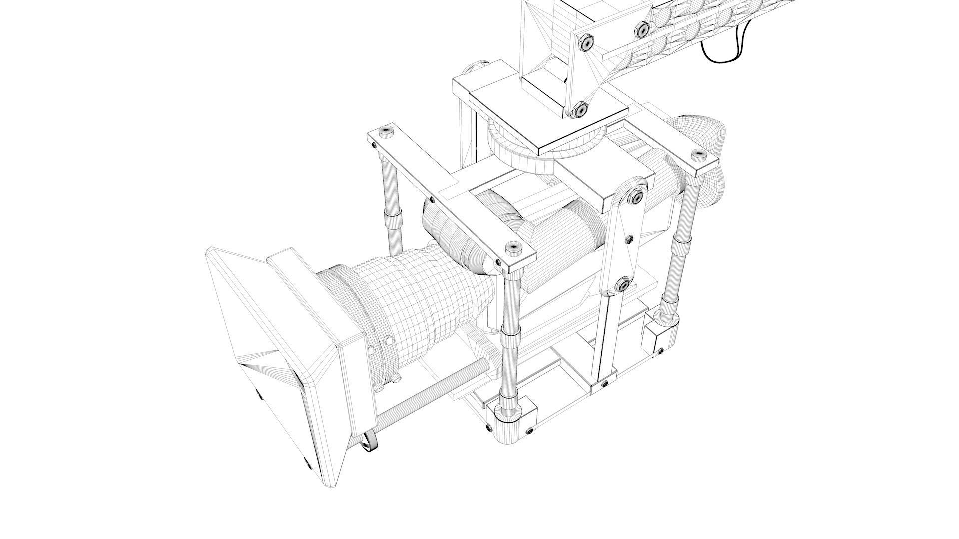 3D model Camera and Jib VR / AR / low-poly | CGTrader