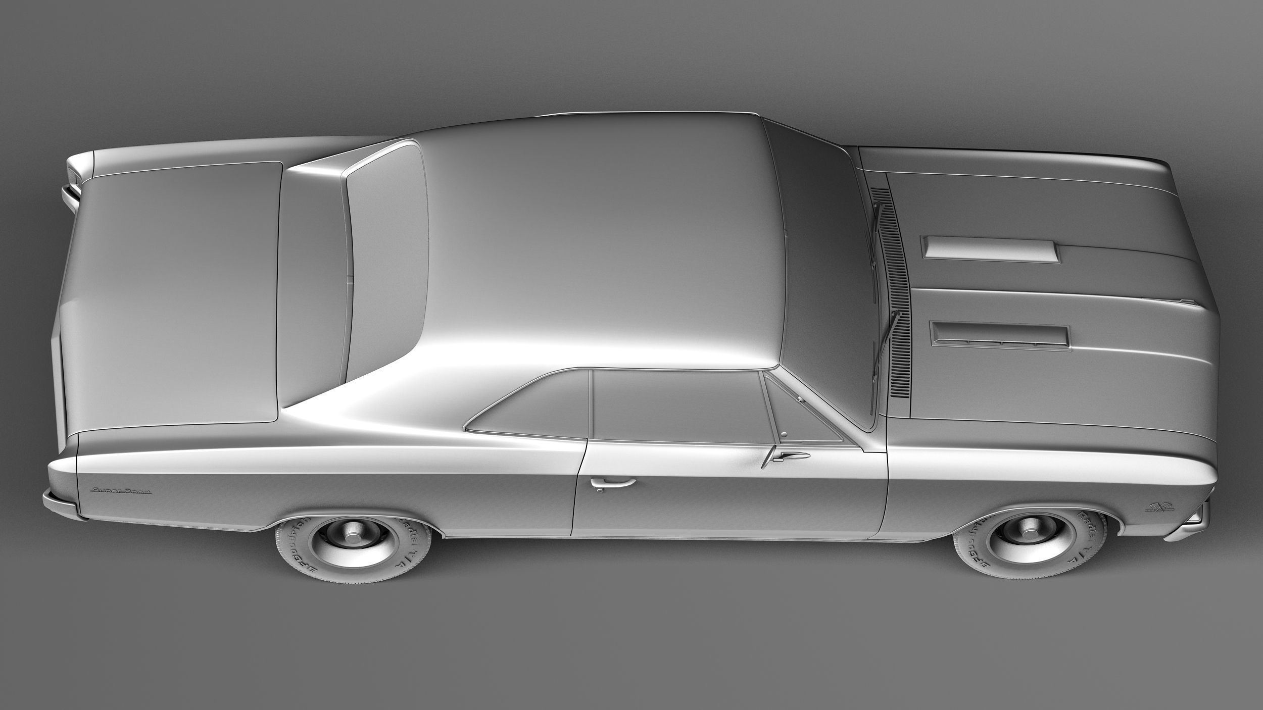 Chevrolet Chevelle SS 1966 3D model | CGTrader