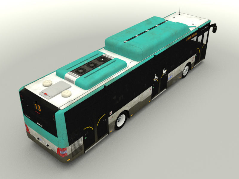 3D model MAN Lion s City Bus VR / AR / low-poly | CGTrader