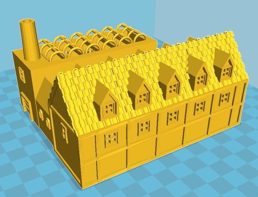 Factory 15 3D print model 3D model 3D printable | CGTrader