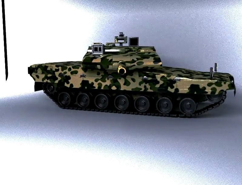 Altay Tank 3D model | CGTrader