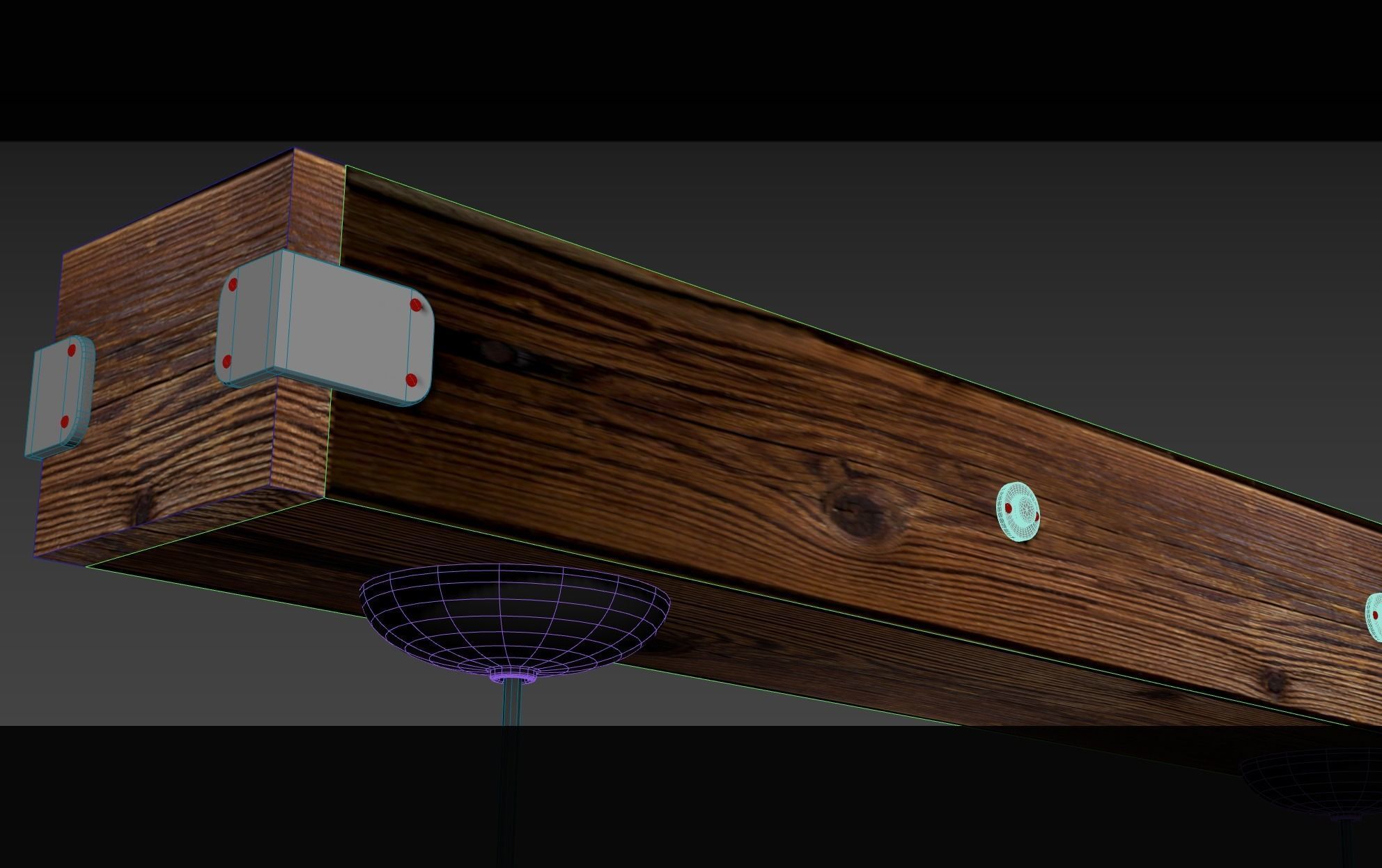 Gyroscope Lamp with lightbulb 3D model | CGTrader