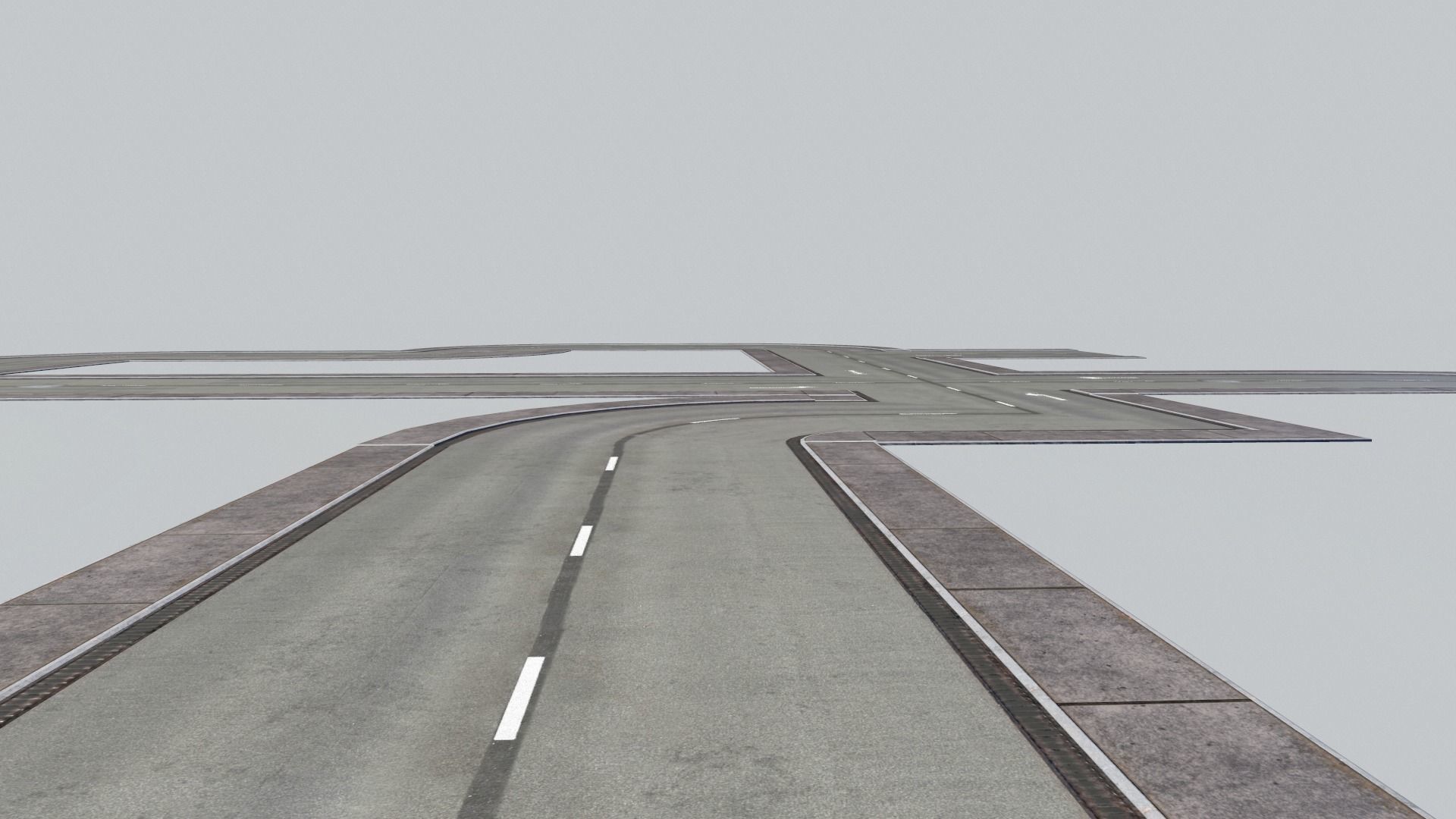 3D model Road Modules PBR Pack VR / AR / low-poly | CGTrader