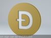 Dogecoin Crypto Currency 3D Logo 3D model | CGTrader