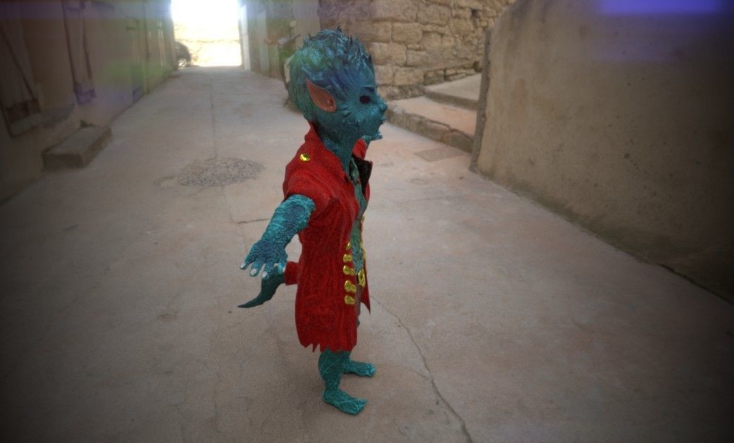 3D model young wolfman VR / AR / low-poly rigged | CGTrader