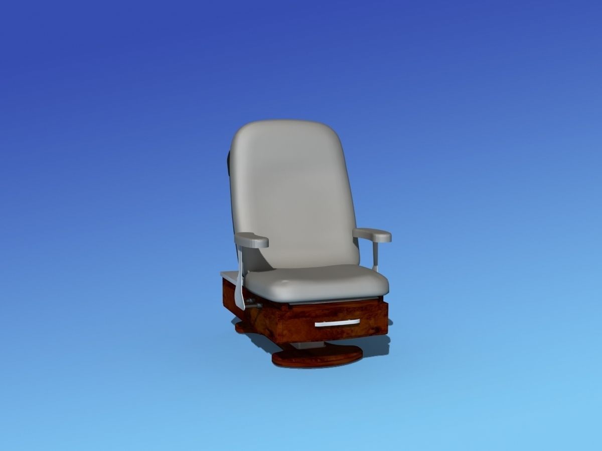 Medical Exam Chair 3D model rigged | CGTrader