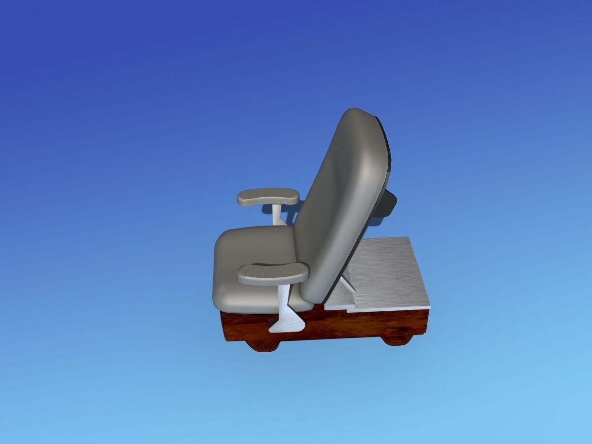 Medical Exam Chair 3D model rigged | CGTrader