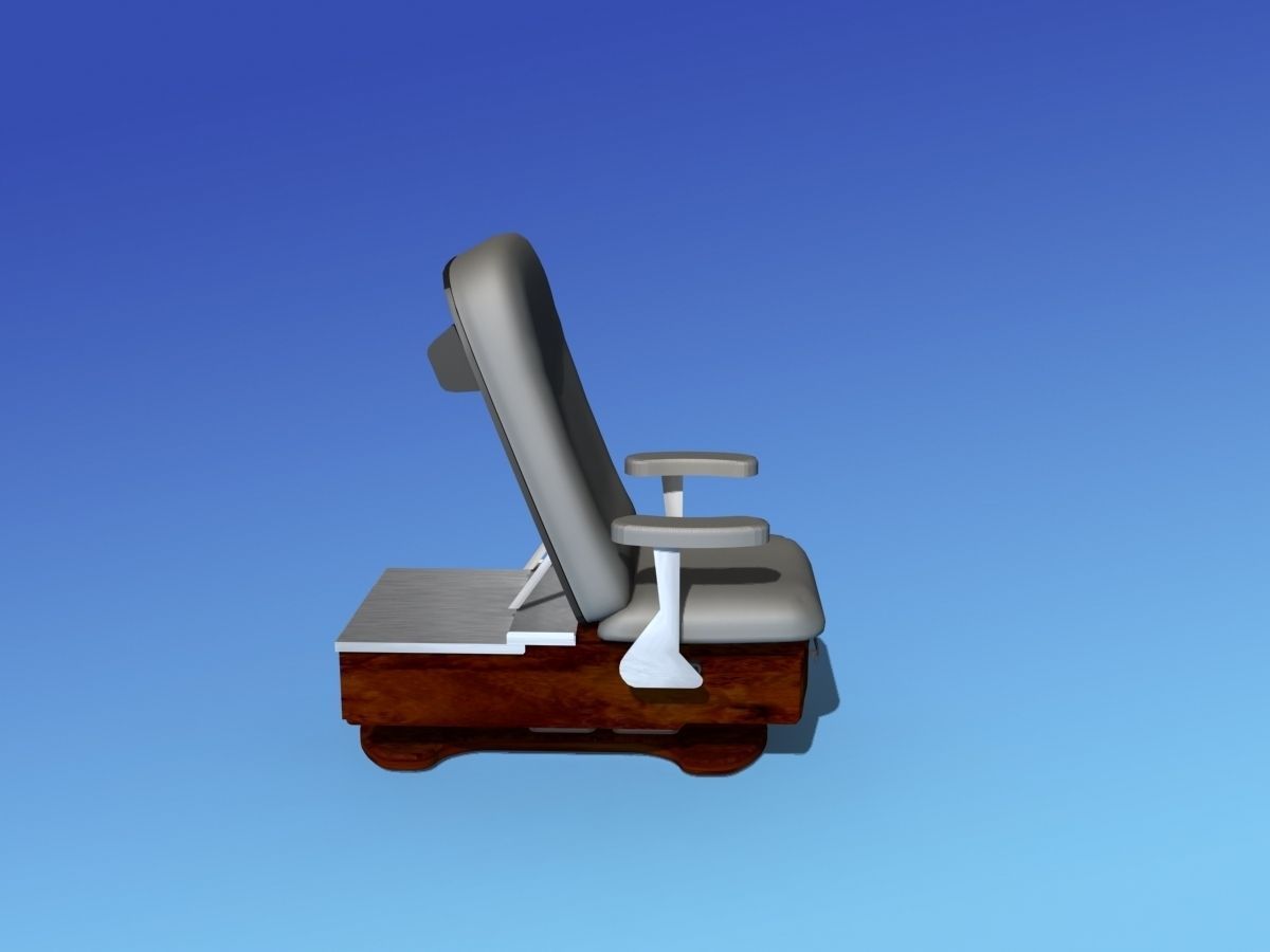 Medical Exam Chair 3D model rigged | CGTrader
