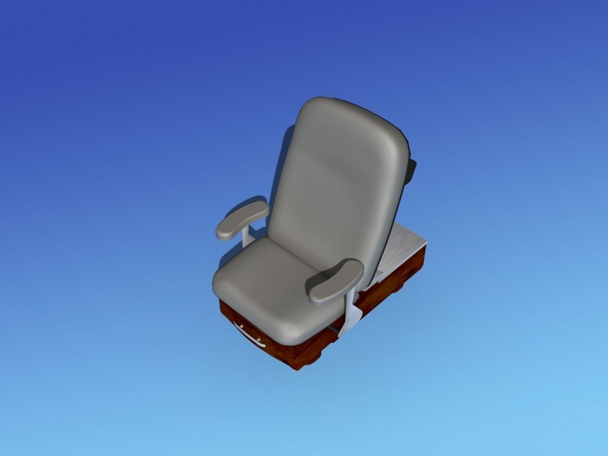 Medical Exam Chair 3D model rigged | CGTrader