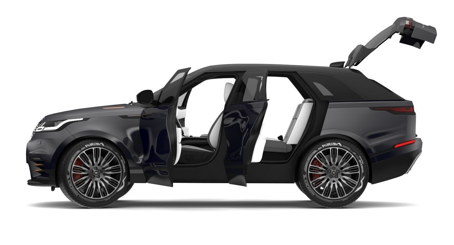 2018 Land Rover Range Rover Velar Narvik Black 3D model | CGTrader