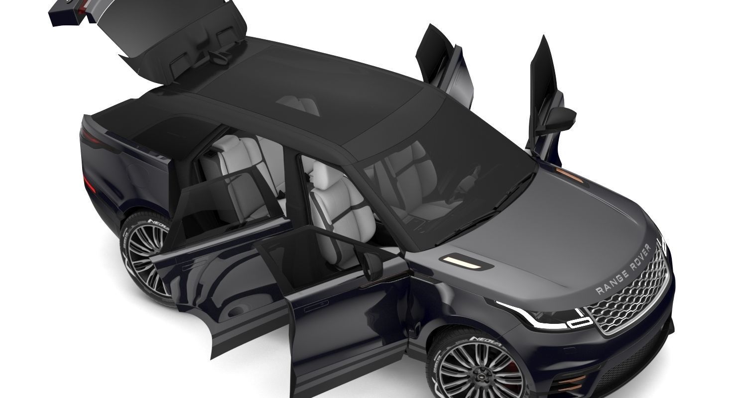 2018 Land Rover Range Rover Velar Narvik Black 3D model | CGTrader