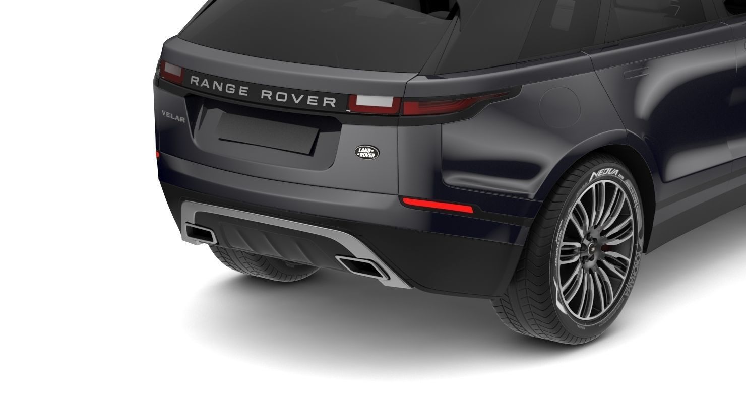 2018 Land Rover Range Rover Velar Narvik Black 3D model | CGTrader