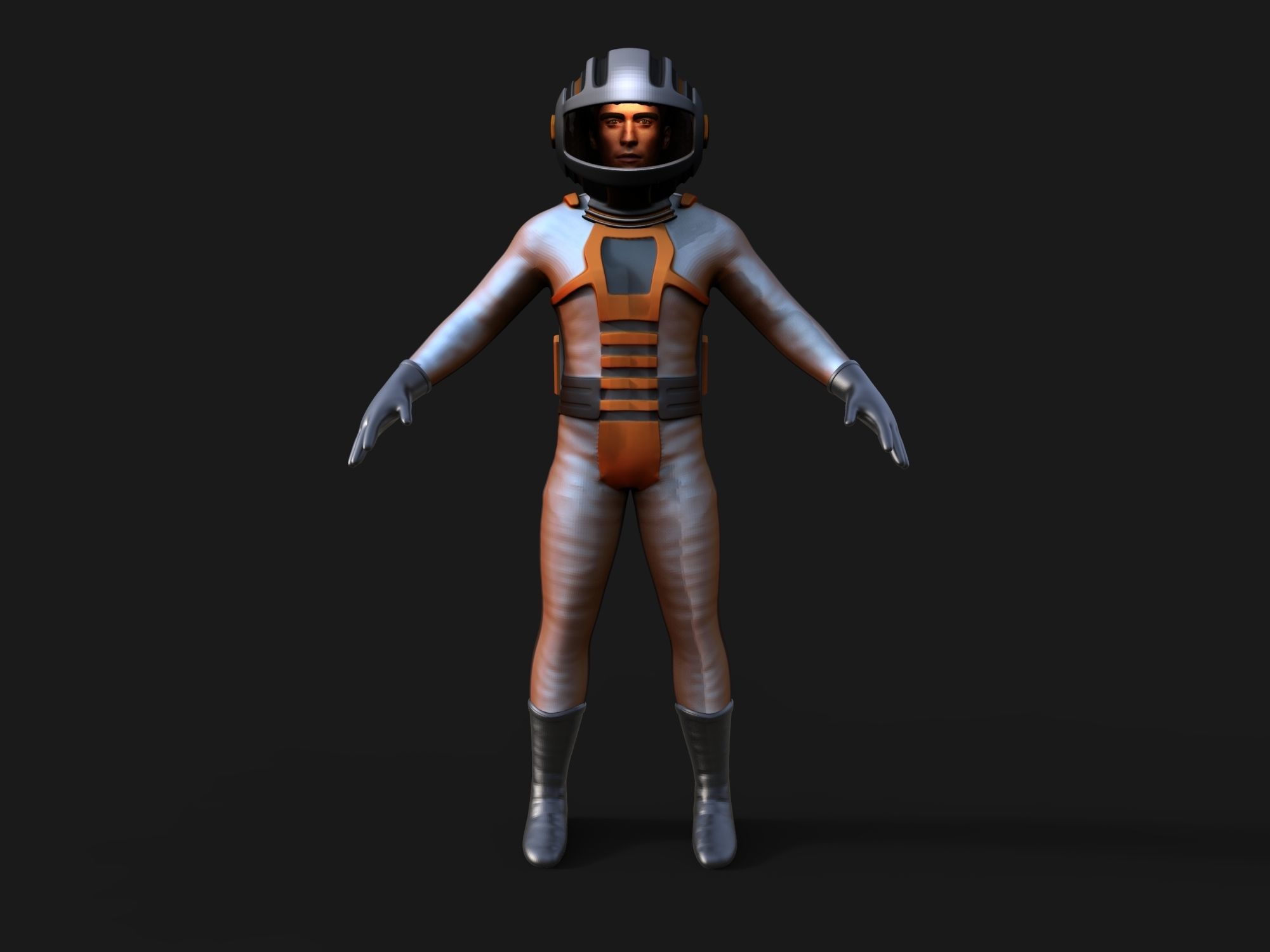 Astronaut Men 3D model | CGTrader
