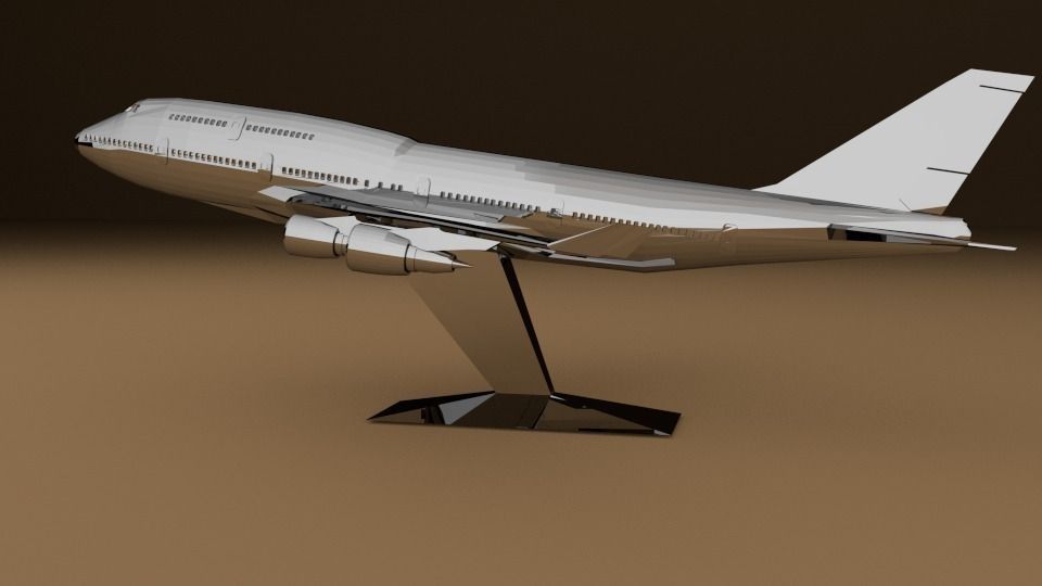 Boeing 747 Model free 3D Model 3D printable STL - CGTrader.com