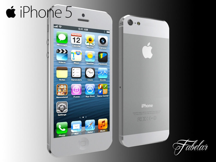 iPhone 5 FREE free 3D model | CGTrader