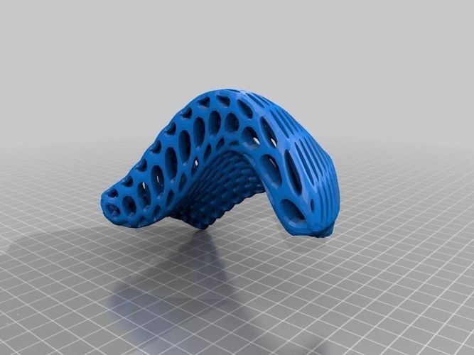 Organic Rectangle free 3D Model 3D printable STL - CGTrader.com