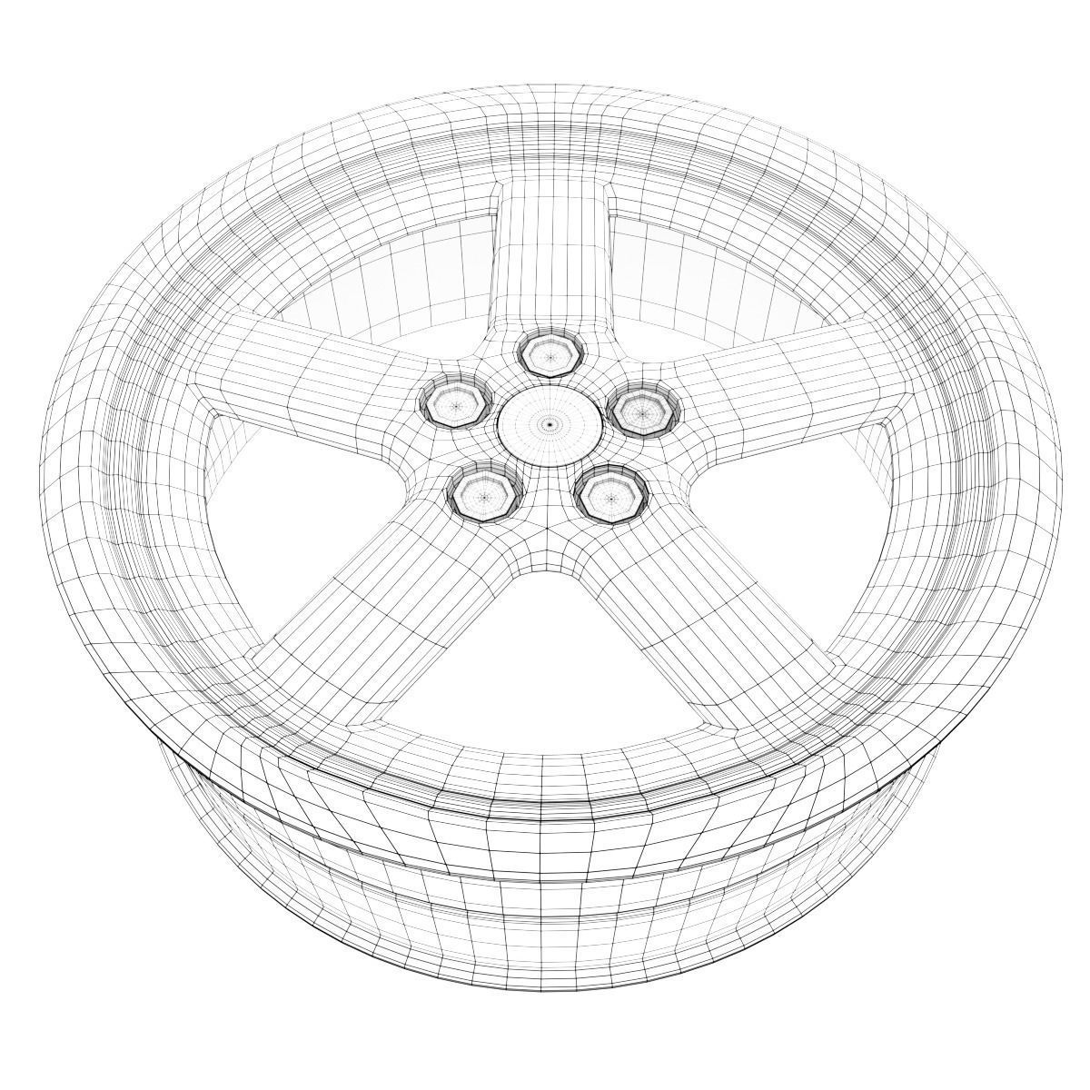 Car Rims 3D model 3D model rigged | CGTrader