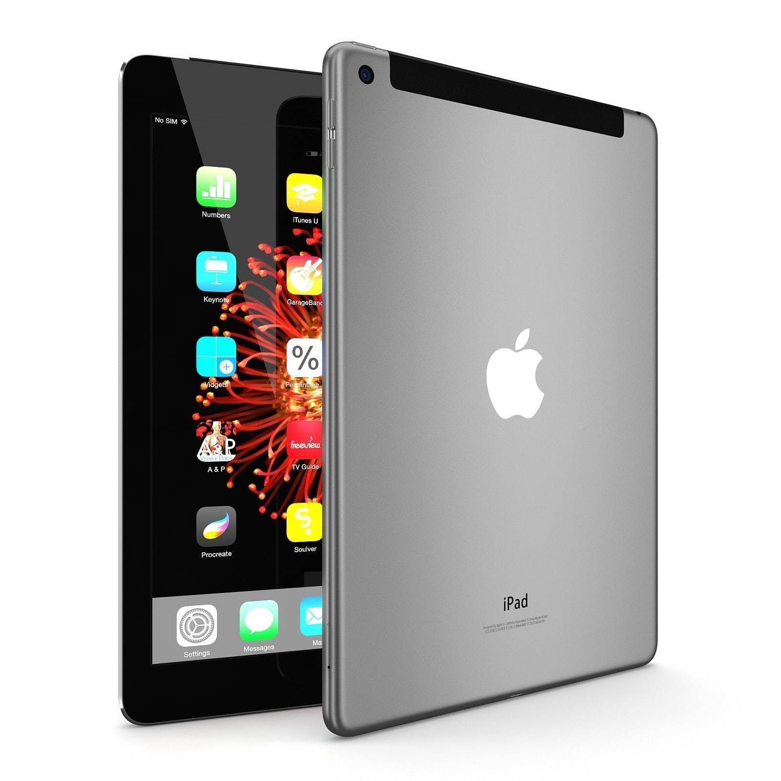 E3D - Apple iPad 2017 Collection model 3D model | CGTrader