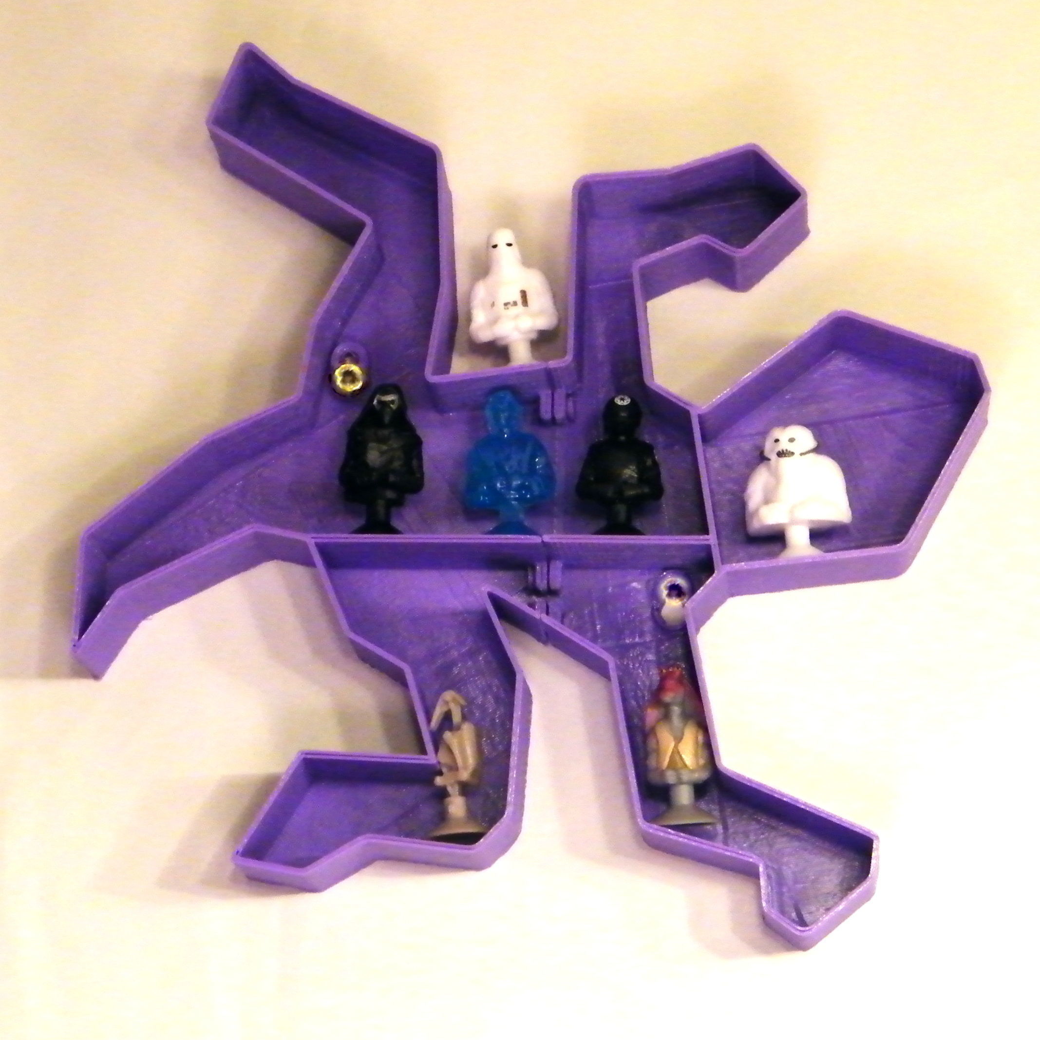 Escher lizard shelf 3D model 3D printable | CGTrader