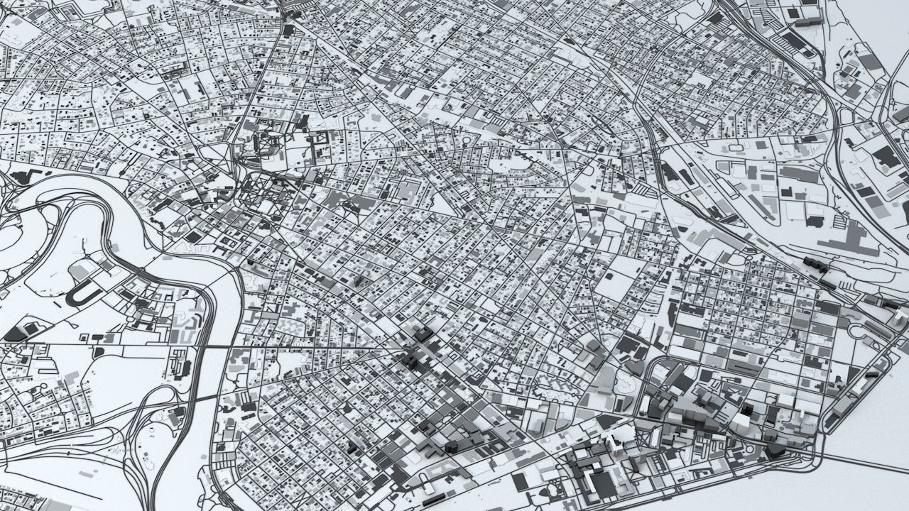 Harvard University and MIT Buildings and Road Network 3D model | CGTrader