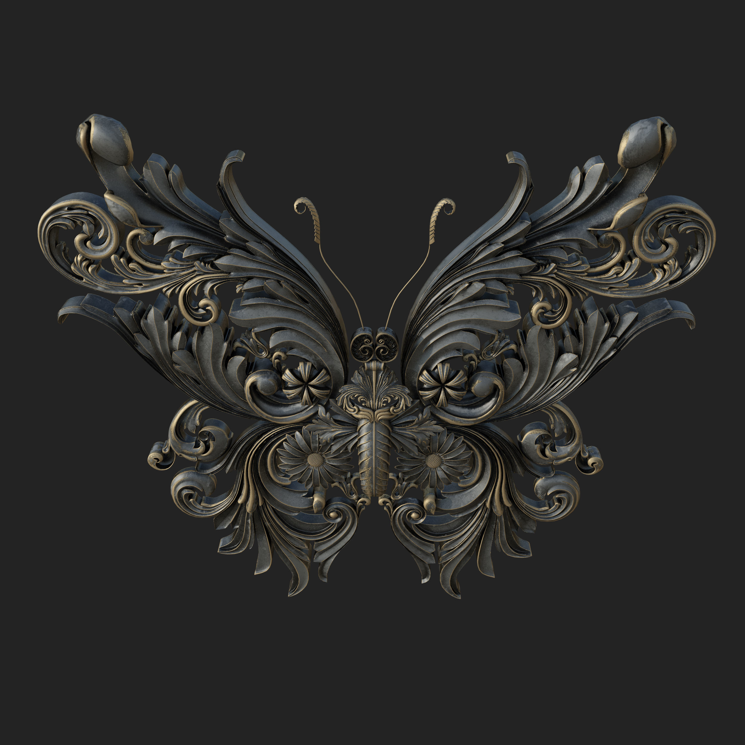 Butterfly 3D model | CGTrader