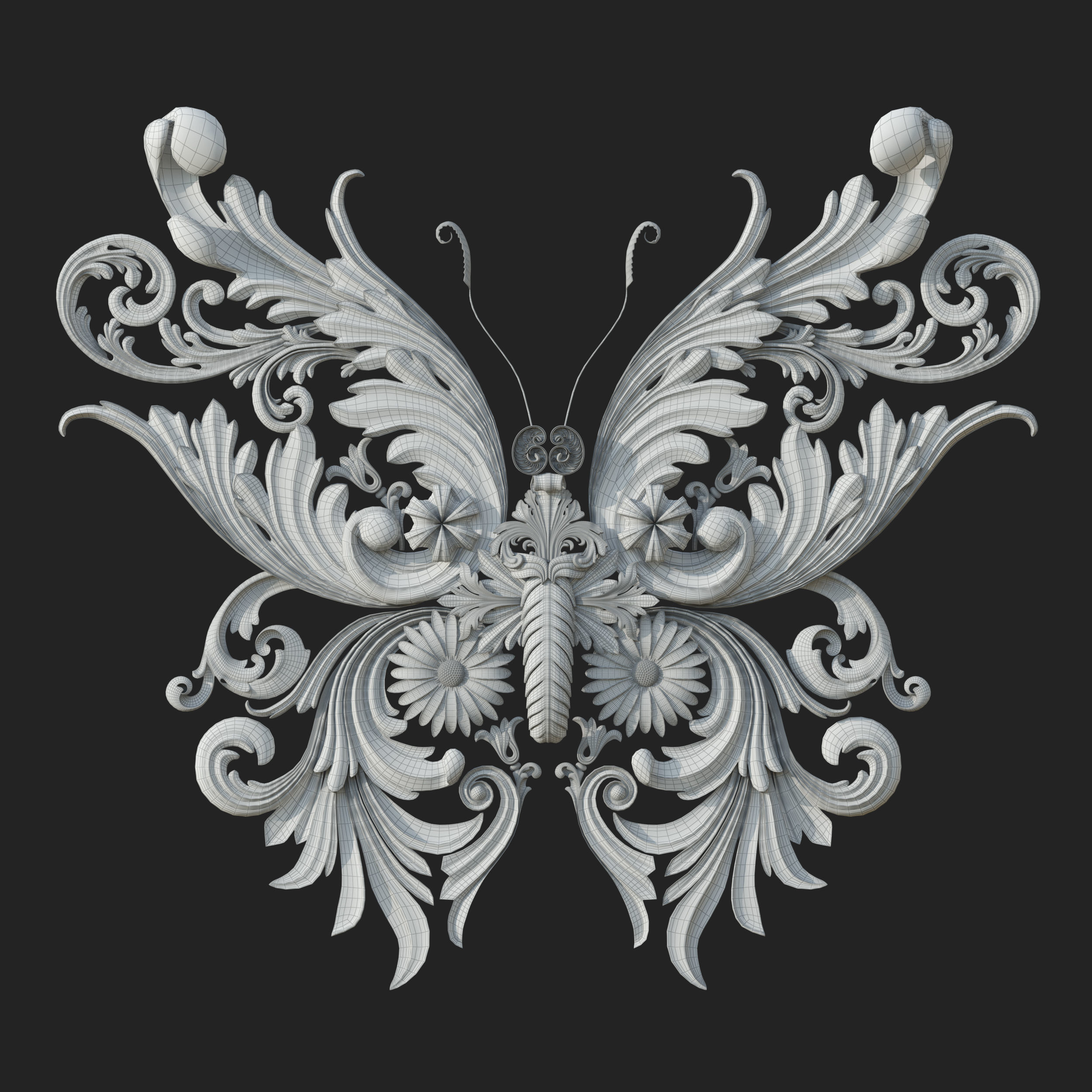 Butterfly 3D model | CGTrader
