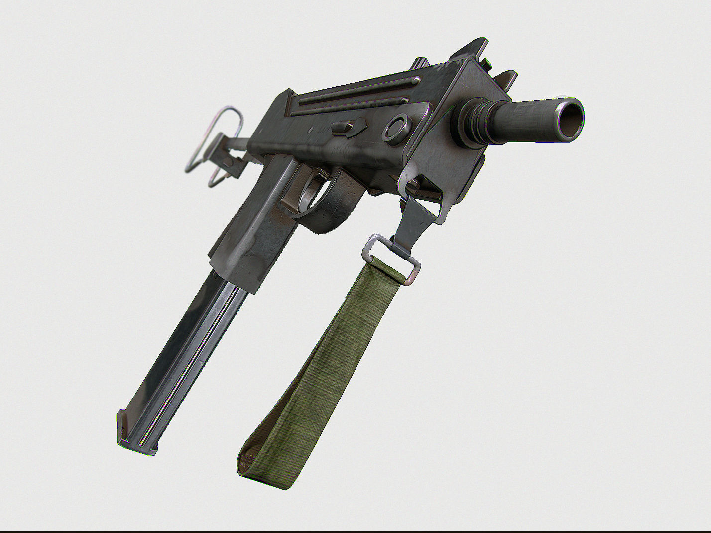 3D model MAC - 11 VR / AR / low-poly | CGTrader