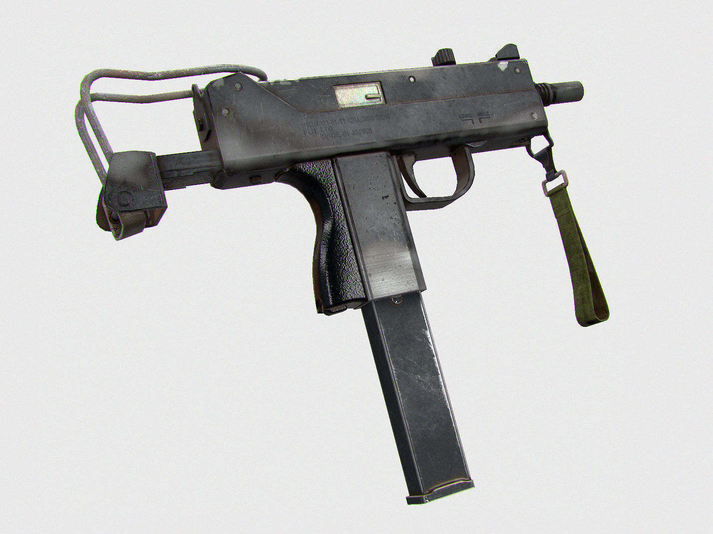 3D model MAC - 11 VR / AR / low-poly | CGTrader