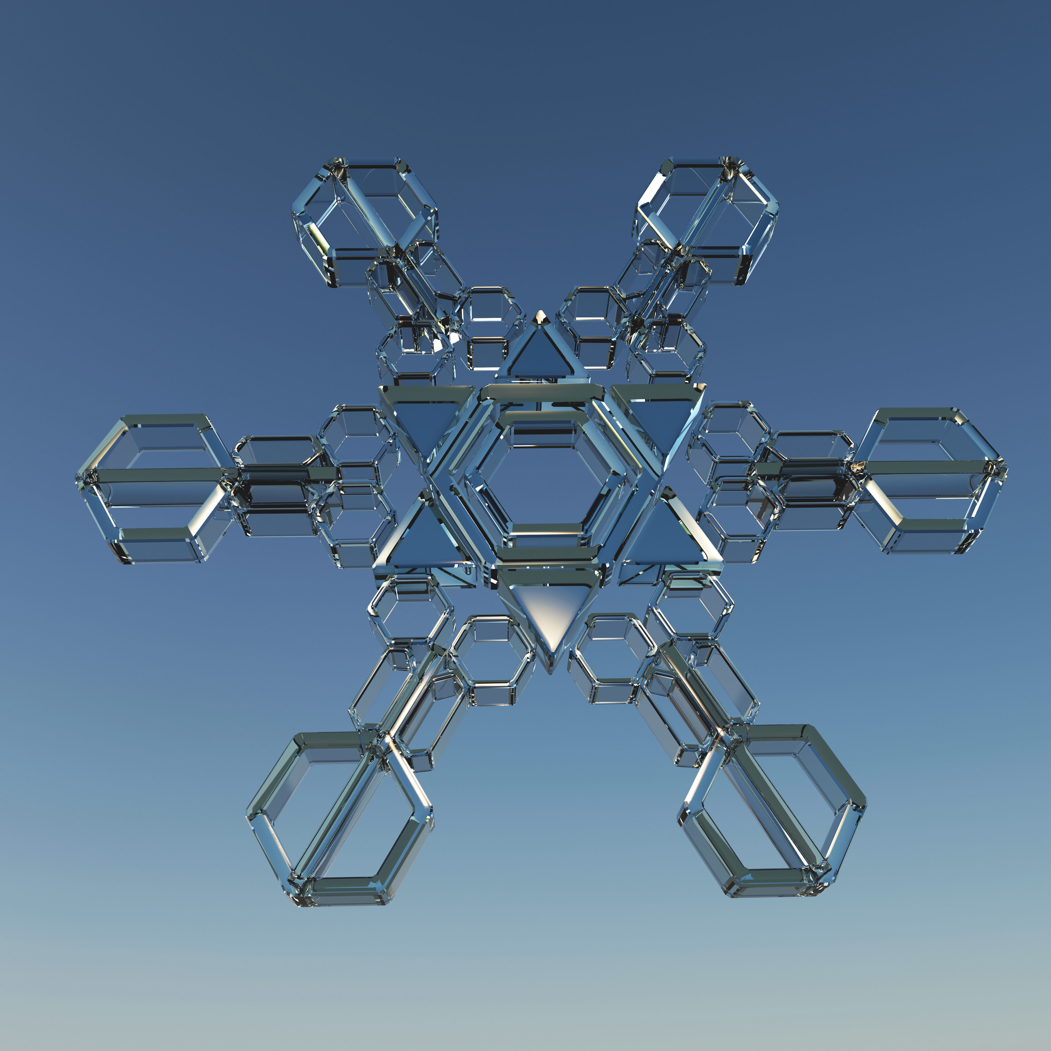 3D model Ice Crystal VR / AR / low-poly | CGTrader