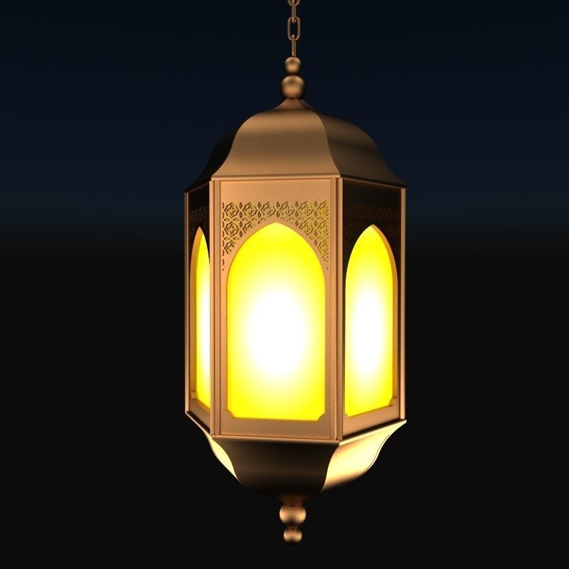 Arabian light fanoos free 3D model | CGTrader