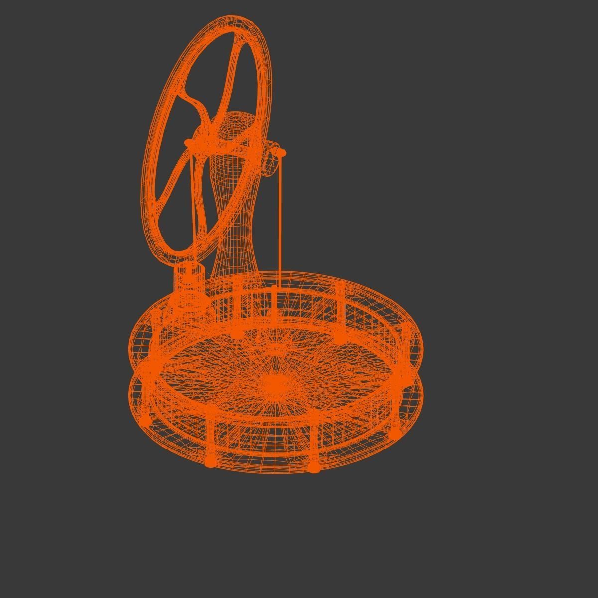 Stirling engine animated 3D model animated rigged | CGTrader