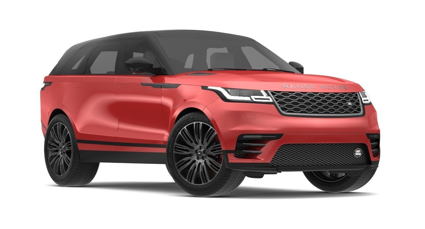 2018 Land Rover Range Rover Velar Firenze Red 3D model | CGTrader